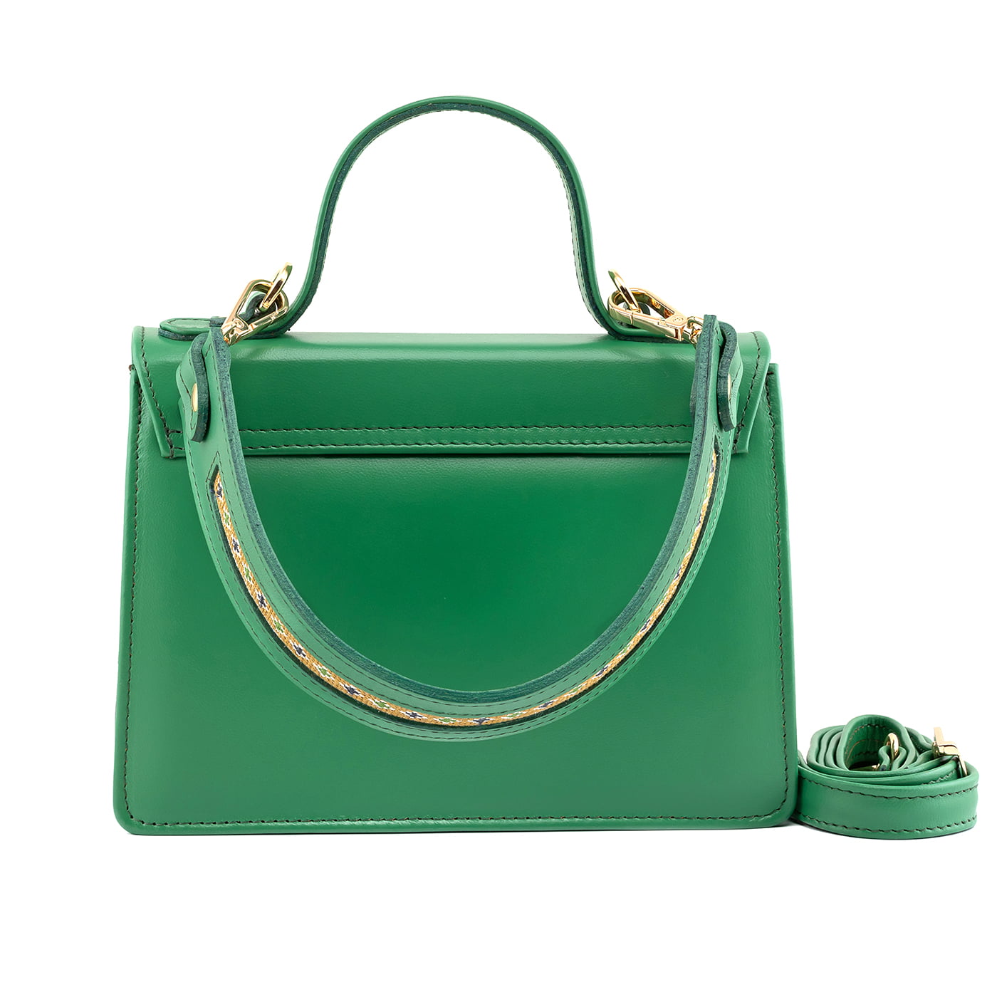 Shoulder Mix And Match / Green Handbag