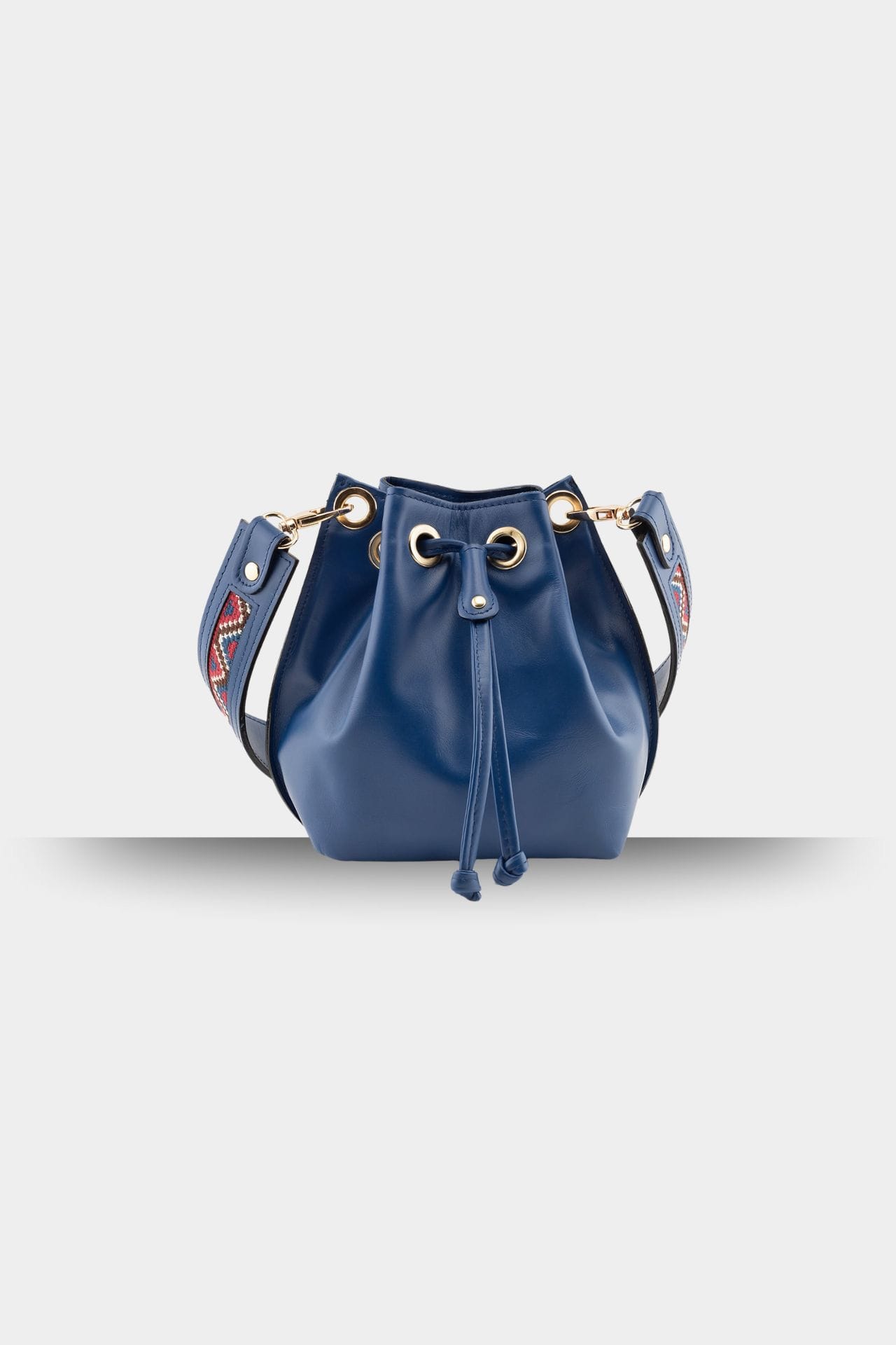 Deep blue pouch